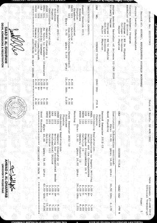 Graduation Certificate & Transcript | PDF | Graduation | Personal ...