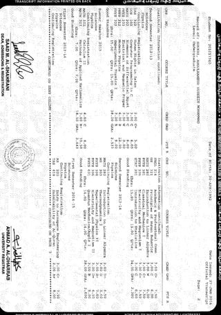 Graduation Certificate & Transcript | PDF | Graduation | Personal ...