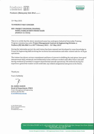 LETTER OF TESTIMONIAL | PDF