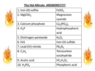 7BC Nomenclature | PPTX