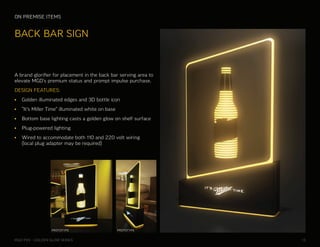 MGD Golden Glow POS Catalog | PDF