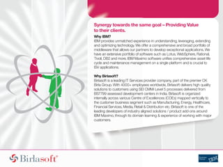 Birlasoft_IBM_AIMS | PPT