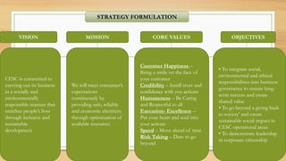 CESC LTD PPT ON STRATEGIC MANAGEMENT | PPTX | Power and Energy Industry ...