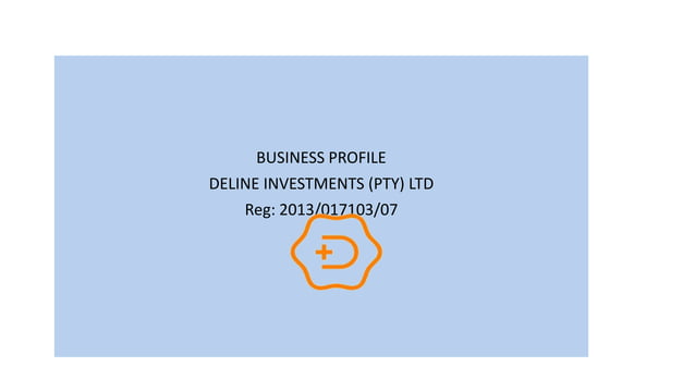 Deline Profile to National Gazelles | PPT