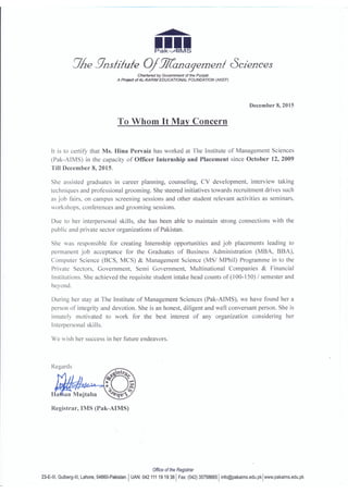 Experience Letters Pdf | PDF