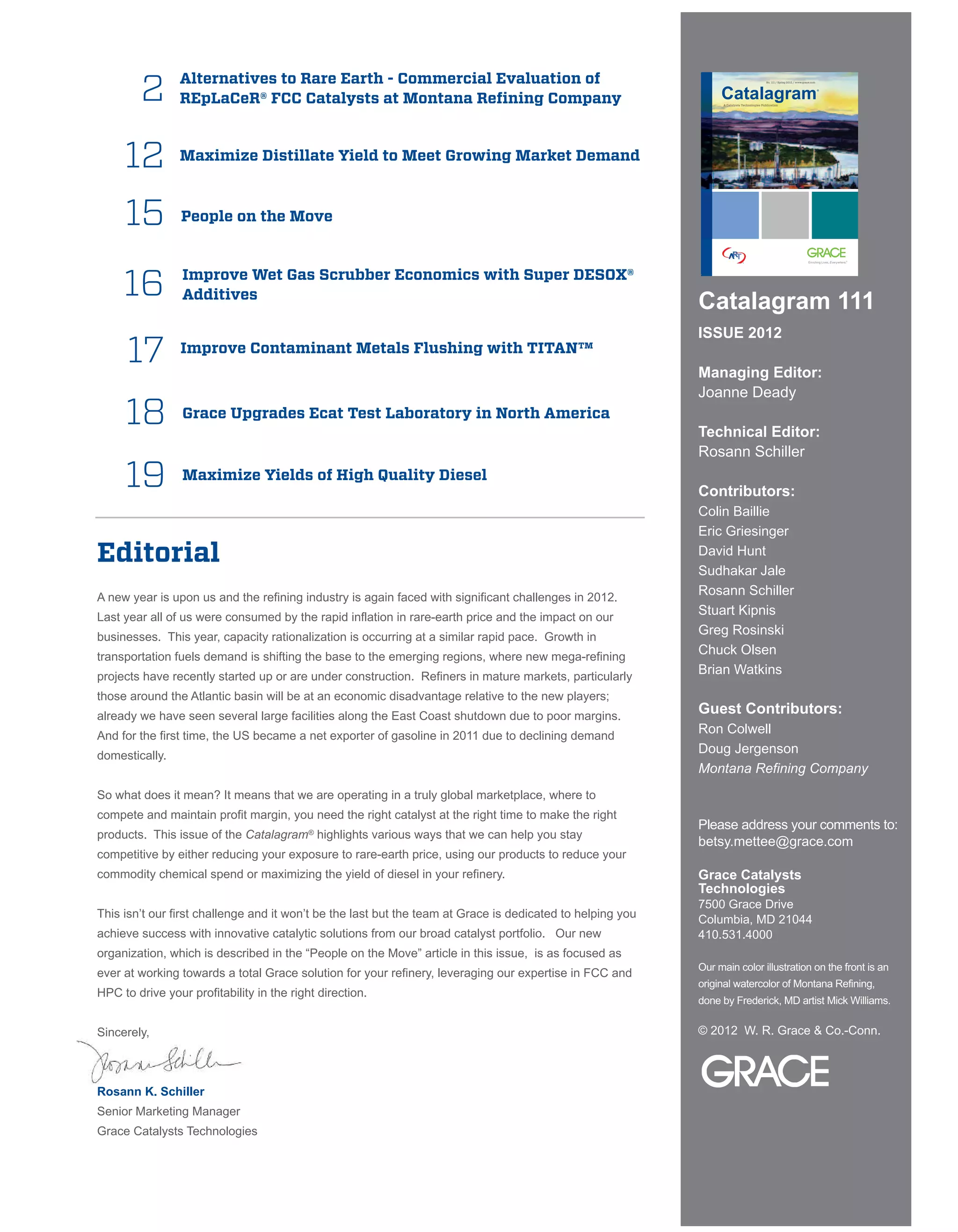 Improve Wet Gas Scrubber Economics with Super DESOX _Catalagram 111 Excerpt_ | PDF | Commodities ...