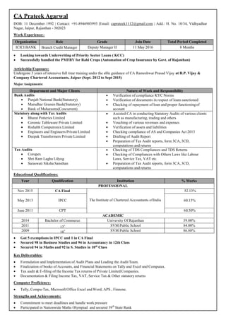 CA Prateek Agarwal | PDF