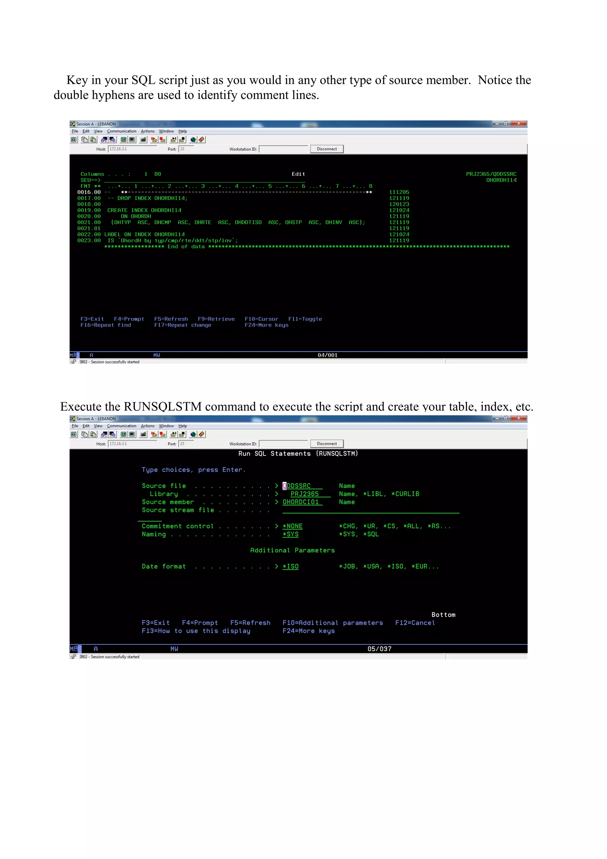 System i - DDL vs DDS Presentation | PDF | Databases | Computer Software and Applications
