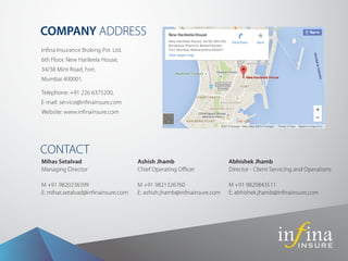 Infina Management Team | PDF