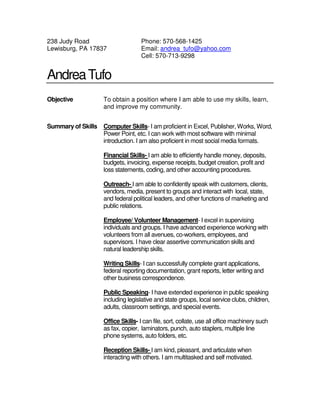 Resume | PDF