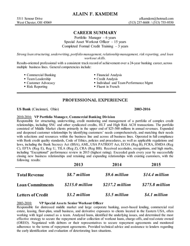 Resume - 2016 | PDF