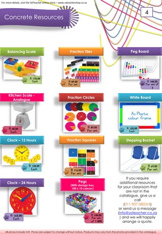 SATeacher Catalogue 2016 Volume 1 Issue 1 | PDF
