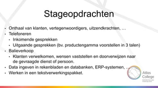 Presentatie - 7 bedrijfsmedewerker | PPT | Free Download