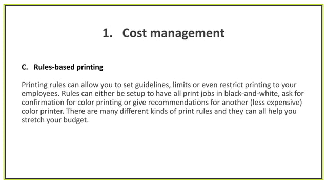 7 Benefits of Managed Print Services (MPS) | PPTX