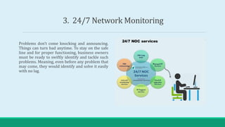 7 benefits of noc services | PPTX