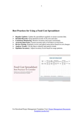 7 Benefits of Using Food Cost Spreadsheet.docx