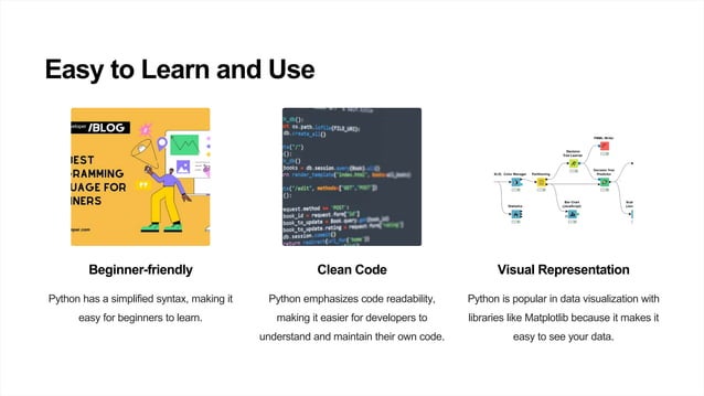 7 Benefits Of Using Python Programming Language Pptx