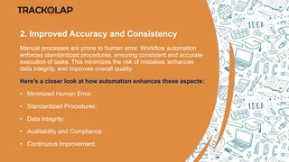 7 Benefits Of Workflow Automation For Your Organization | PPT