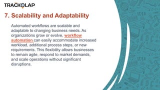 7 Benefits Of Workflow Automation For Your Organization | PPT