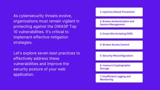 7 Best Practices for Mitigating the OWASP TOP 10 Vulnerabilities.pptx