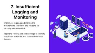 7 Best Practices for Mitigating the OWASP Top 10 Vulnerabilities | PPT