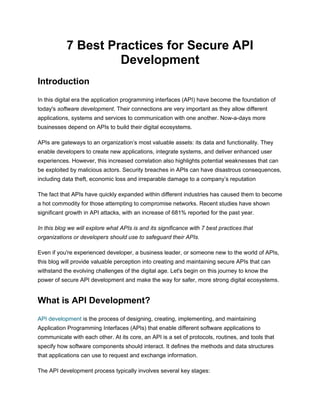 7 Best Practices for Secure API Development .docx