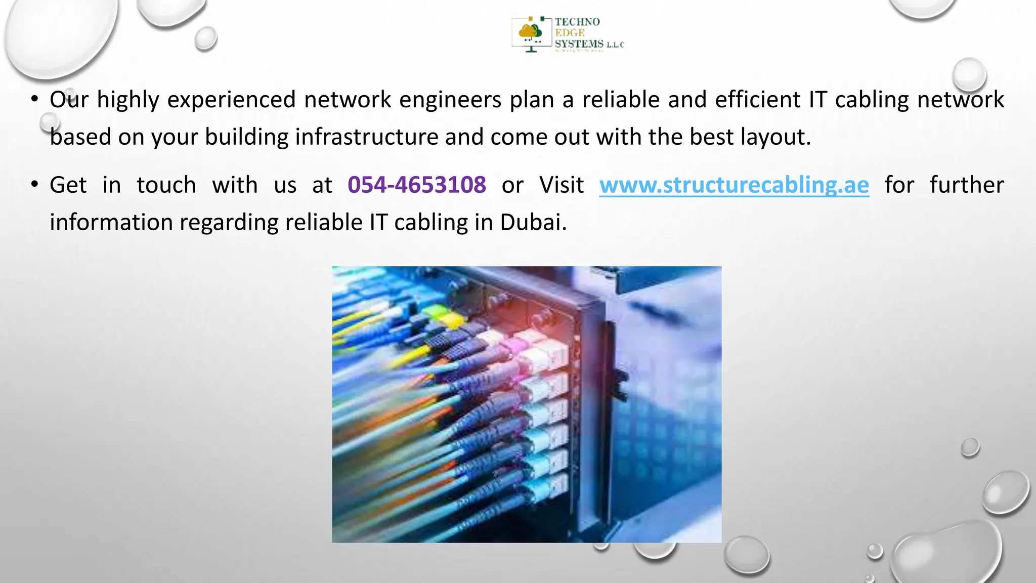 7 Best Practices of IT Network Cabling in Dubai for Organizations ...