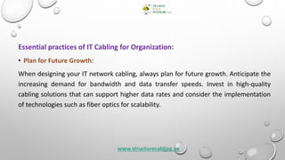 7 Best Practices of IT Network Cabling in Dubai for Organizations ...