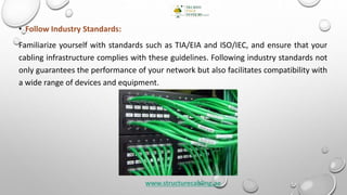 7 Best Practices of IT Network Cabling in Dubai for Organizations | PPTX | IT and Internet ...