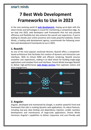 7 Best Web Development Frameworks to Use in 2023.pdf