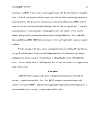 Feasibility Study Final | PDF