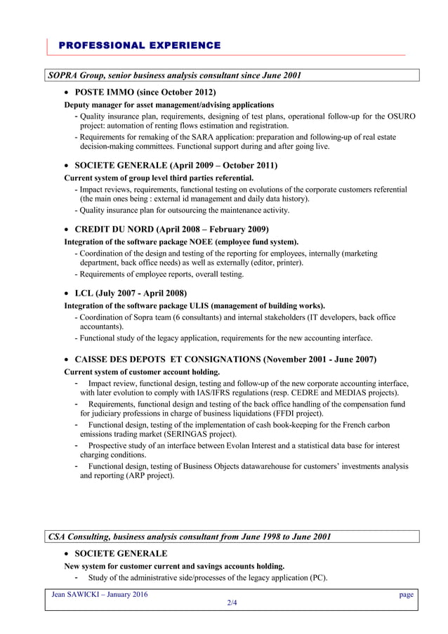 CV JS 2016 in English | DOC