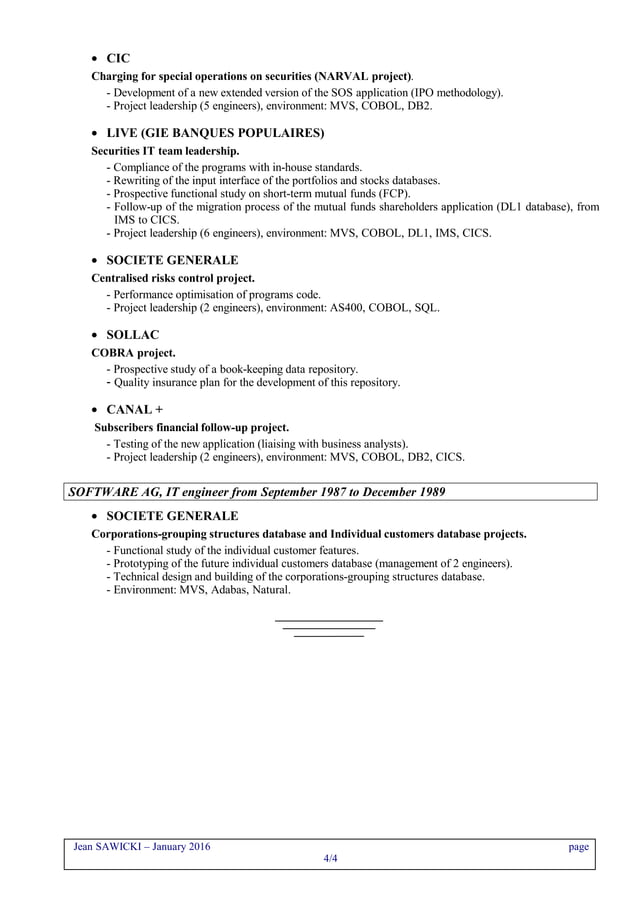 CV JS 2016 in English | DOC