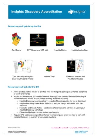 Insights Discover Accreditation Pack(1) | PDF