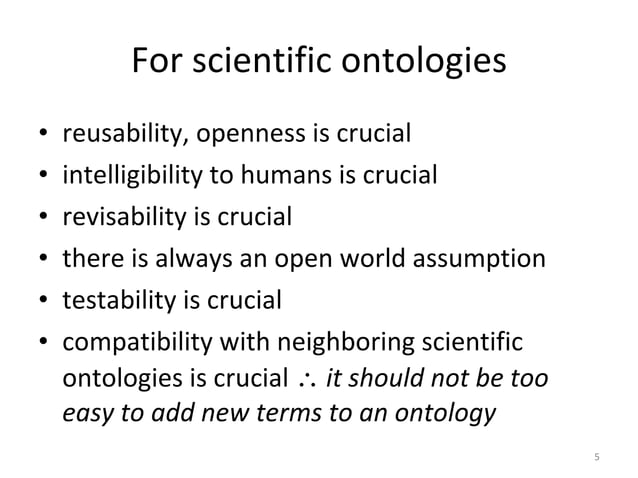Basic Formal Ontology: A Common Standard | PPT