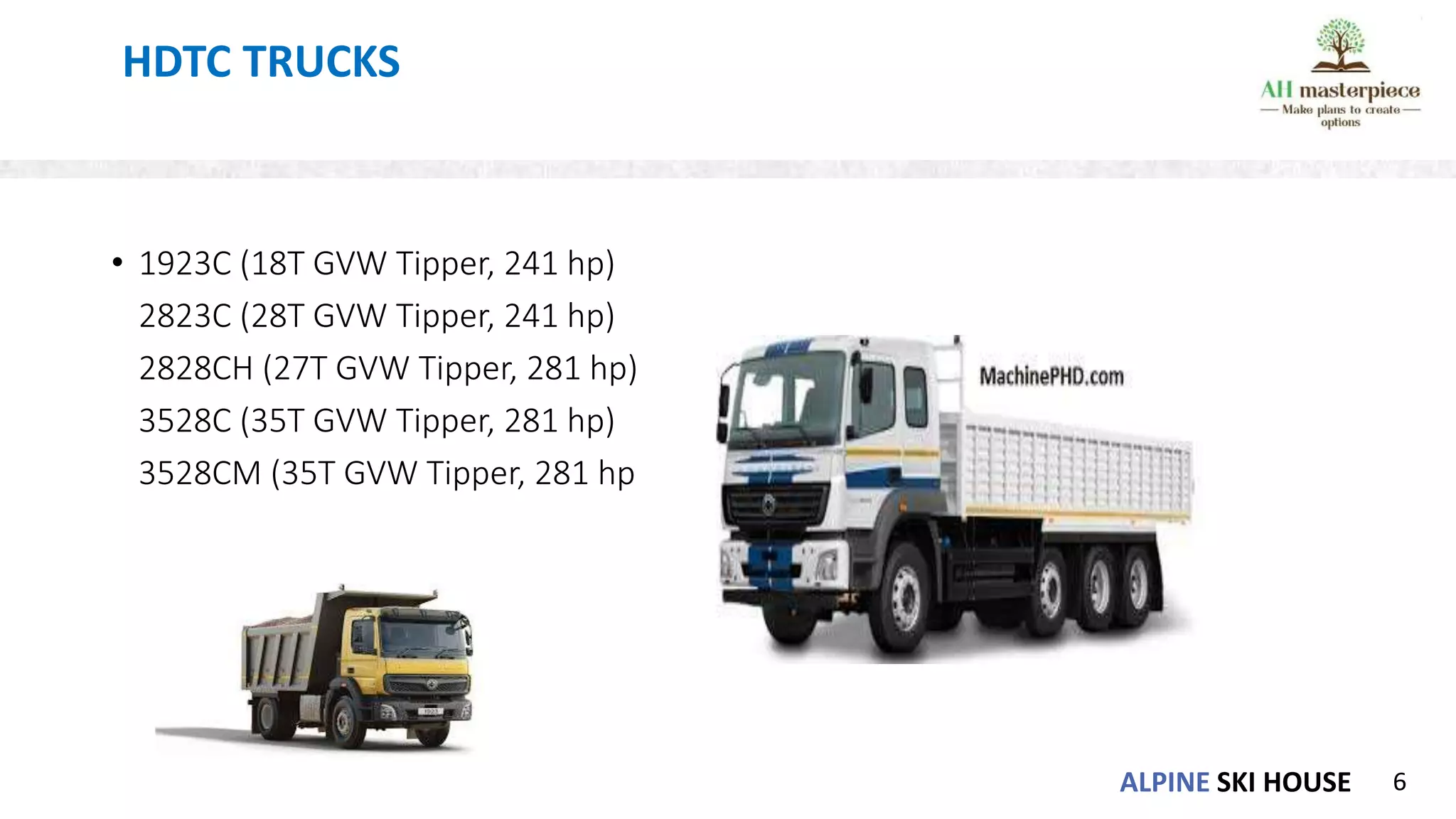 (7) bharath benz trucks ppt ah authors | PPTX