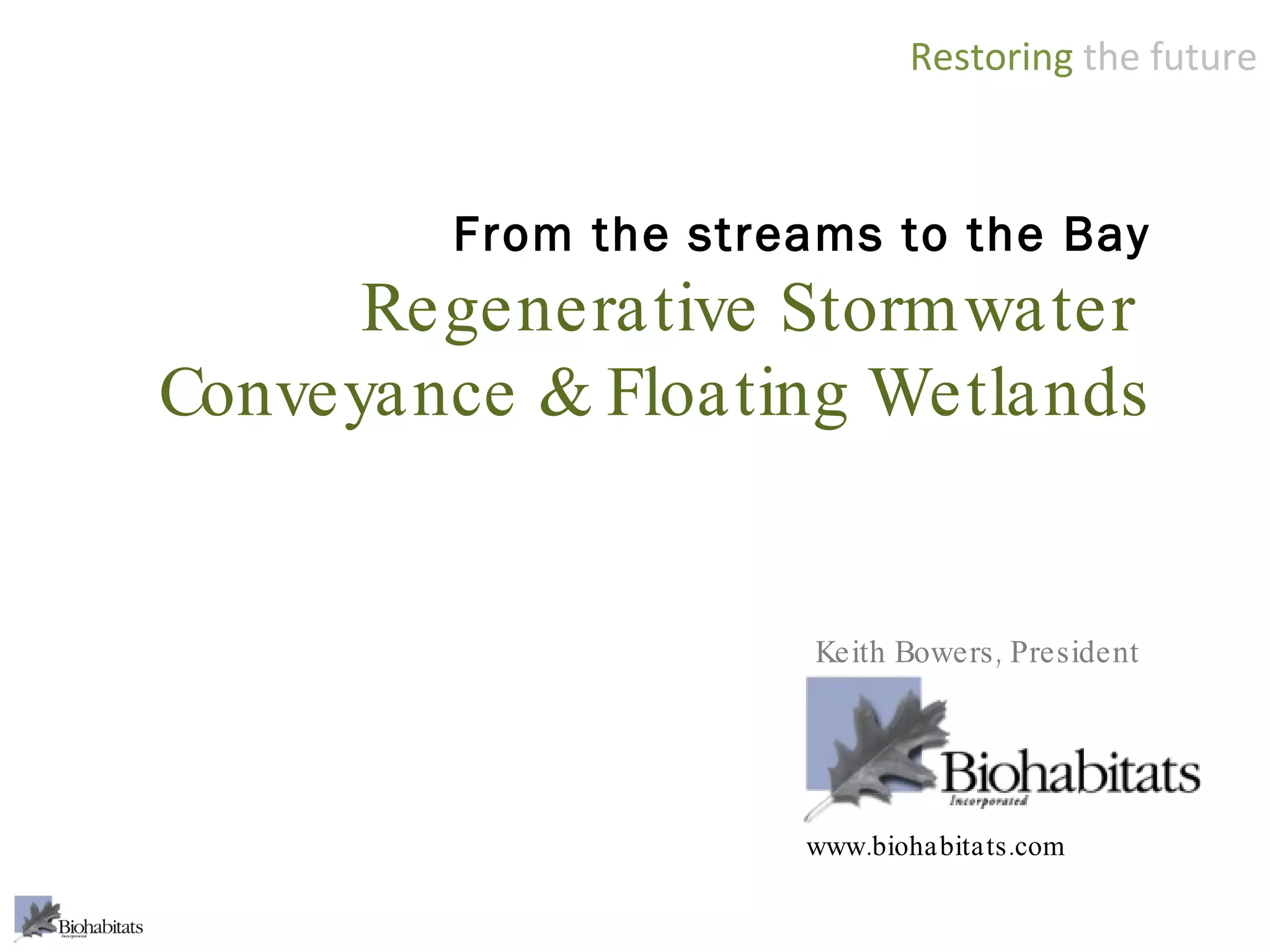 Biohabitats, Inc. | PPT