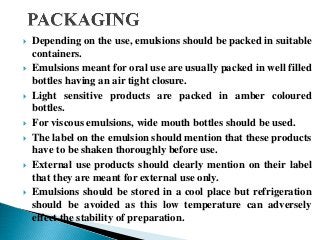 7 biphasic liquid dosage form emulsion | PPTX