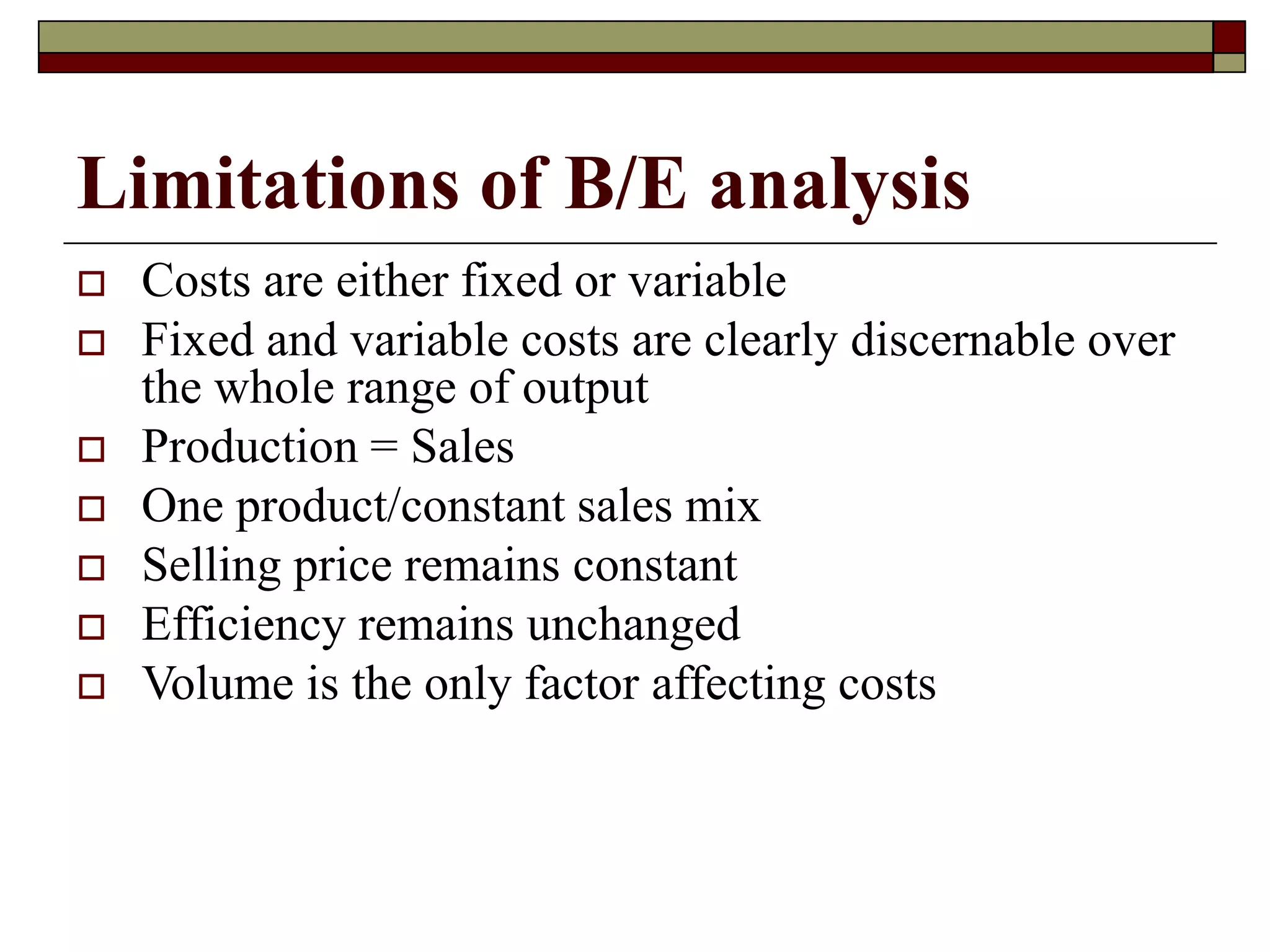 7 breakeven analysis | PPT