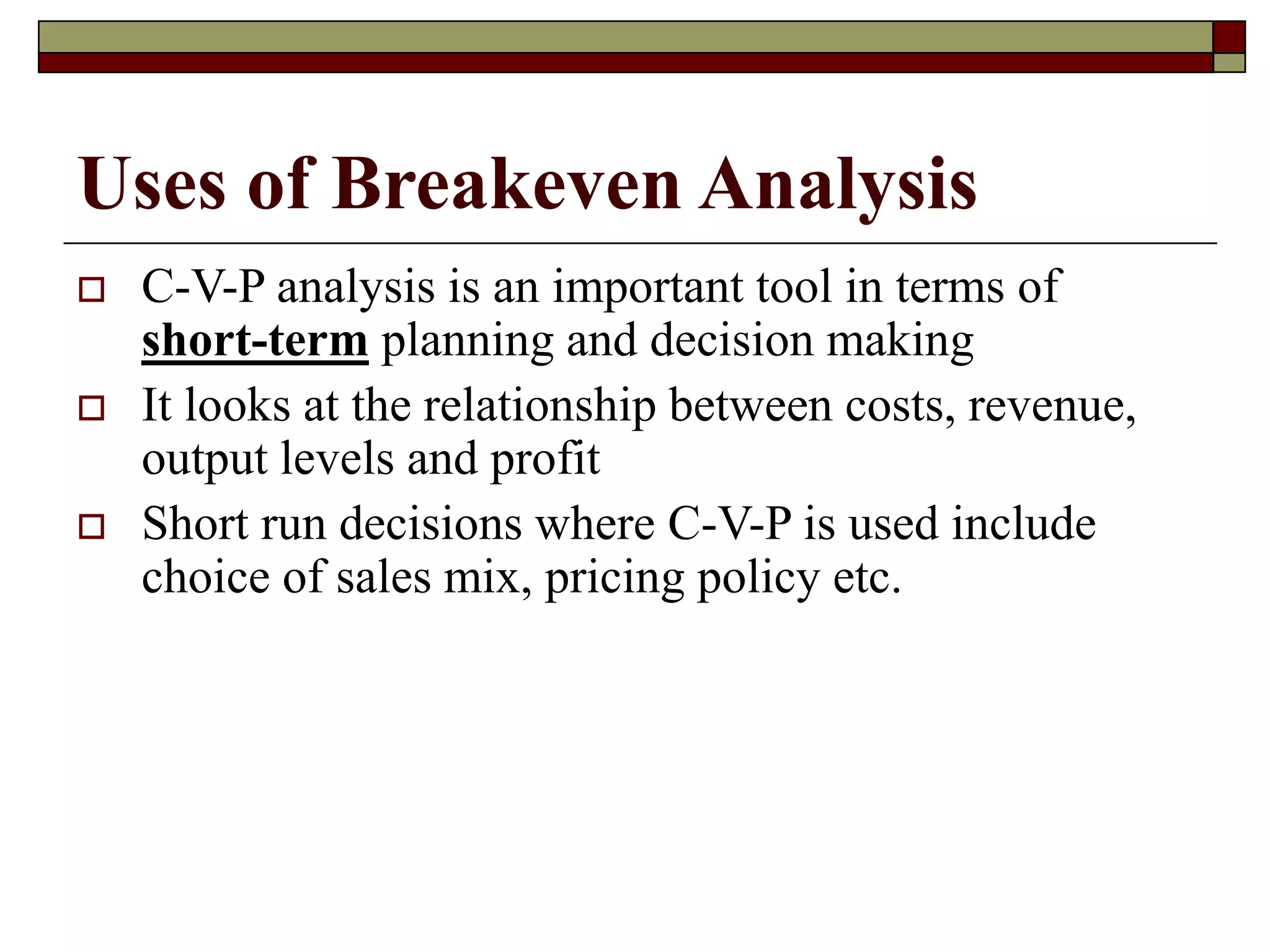 7 breakeven analysis | PPT