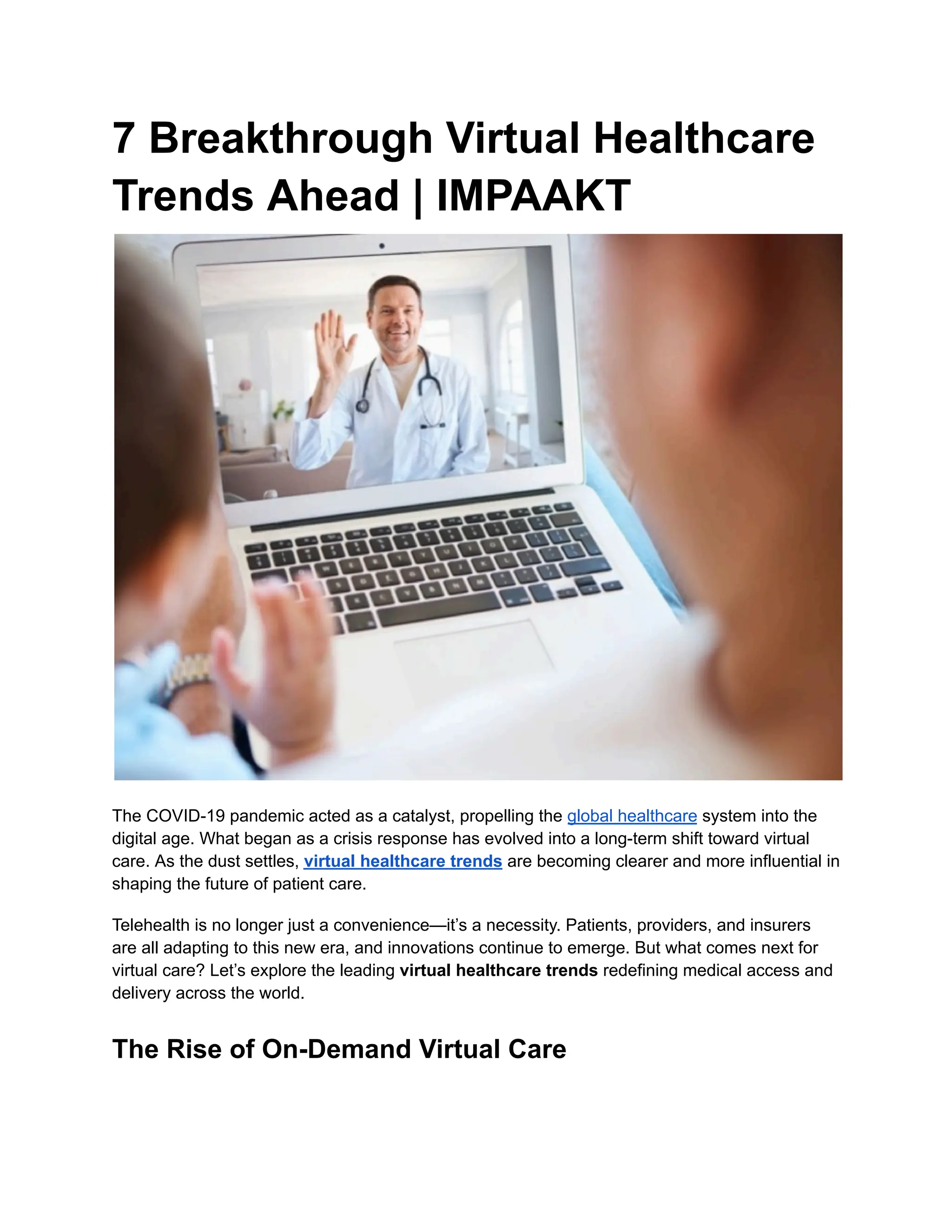 7 Breakthrough Virtual Healthcare Trends Ahead _ IMPAAKT.pdf