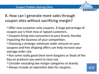Coupon Problem Solving Clinic | PPT