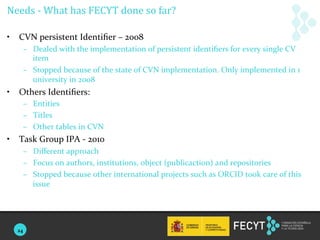 7c. merino technical sessionnationalidentifier_fecyt_v1.1 | PPT