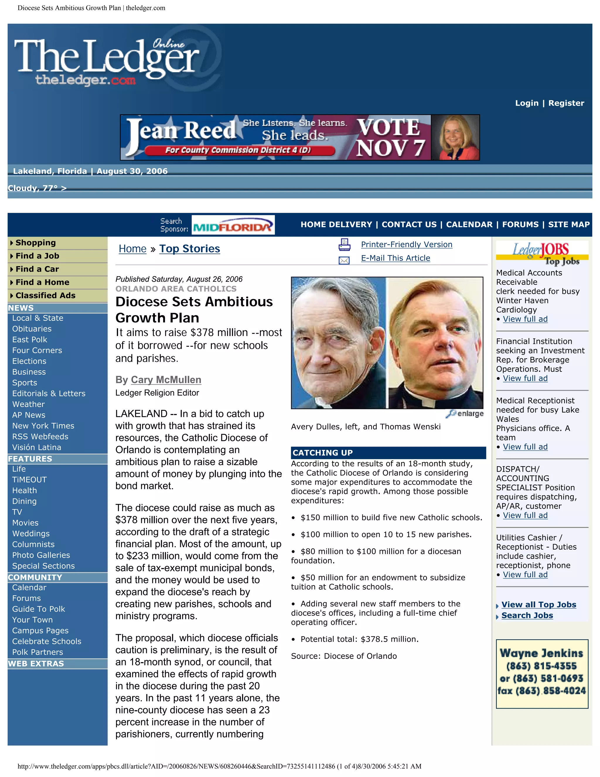 Orlando Ledger article | PDF