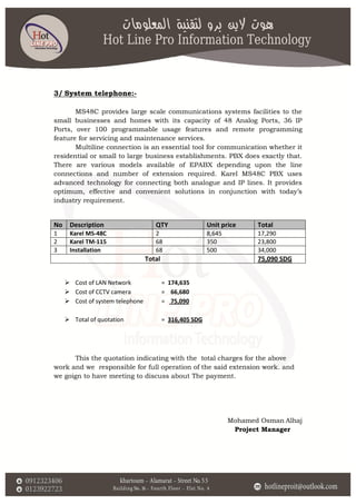 quotation of network | PDF