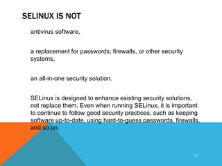 SELinux_@gnu_group_meetup | PPT