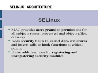 SELinux_@gnu_group_meetup | PPT
