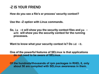SELinux_@gnu_group_meetup | PPT