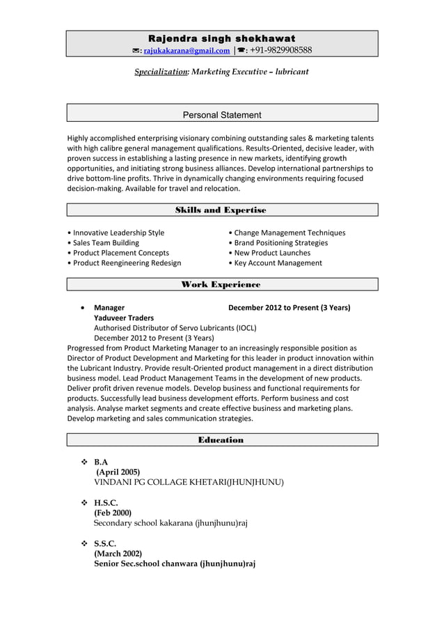 Resume 05-12-2015 | PDF