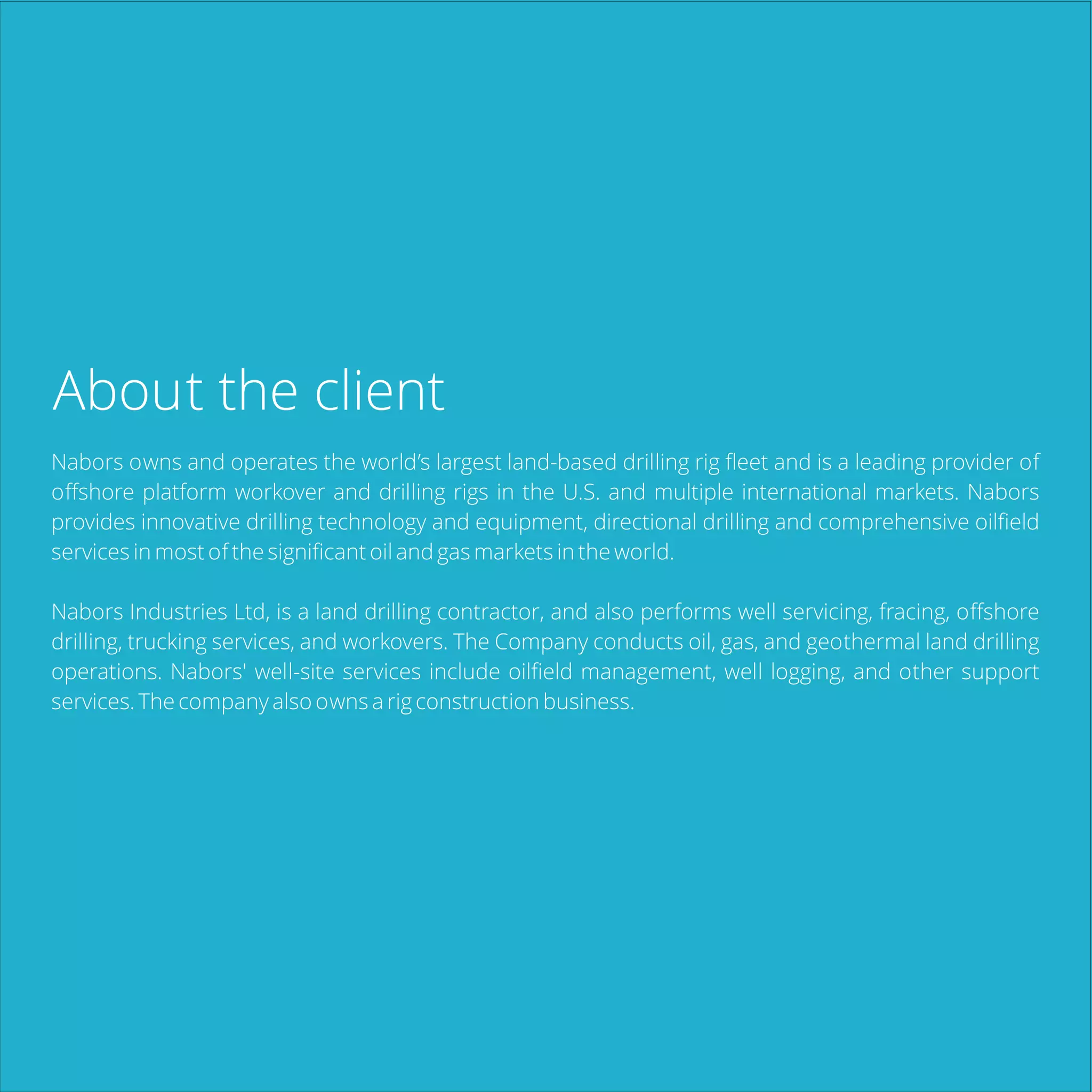 Case Study - Nabors | PDF